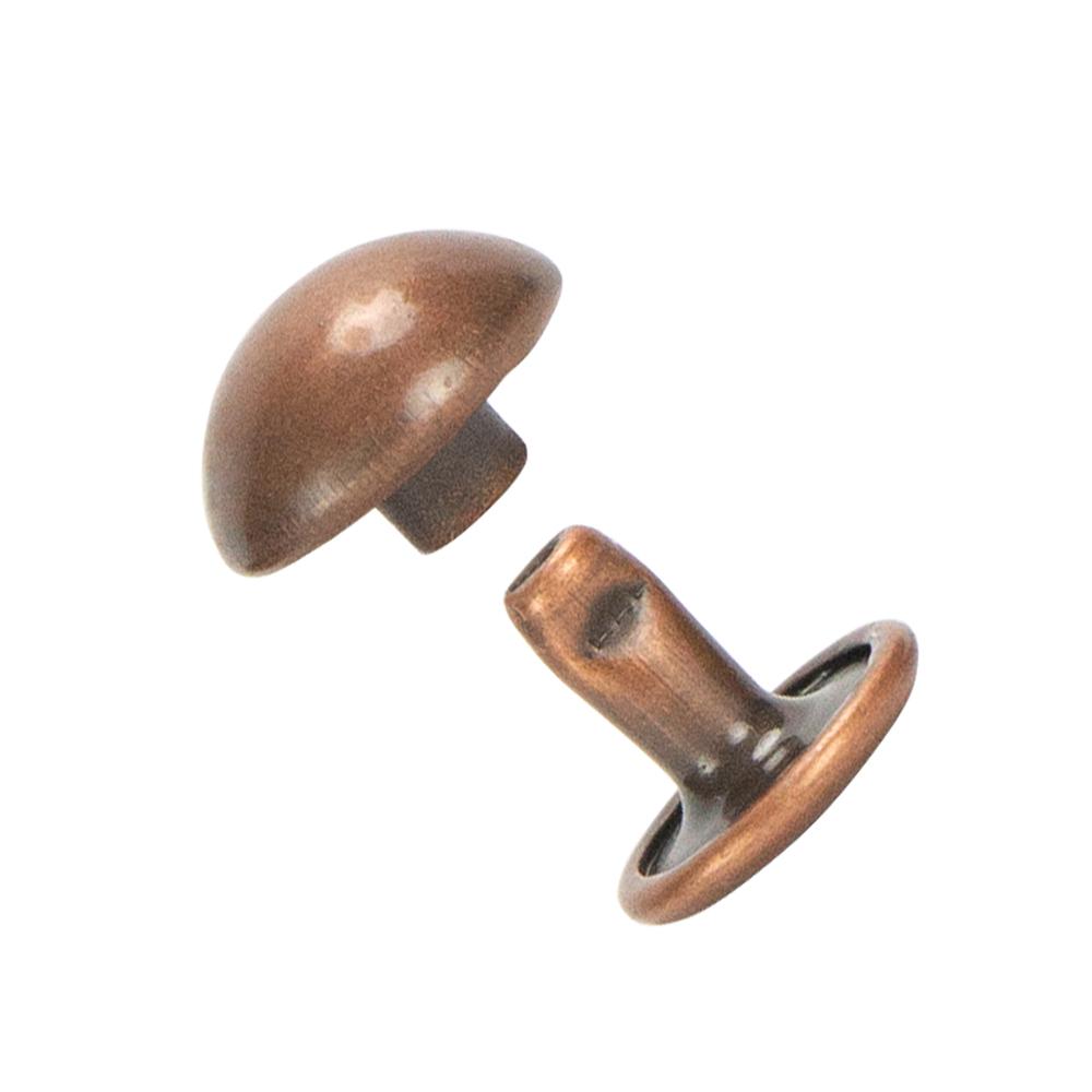 Domed Rivets 100/Pk – Hag Leather Company